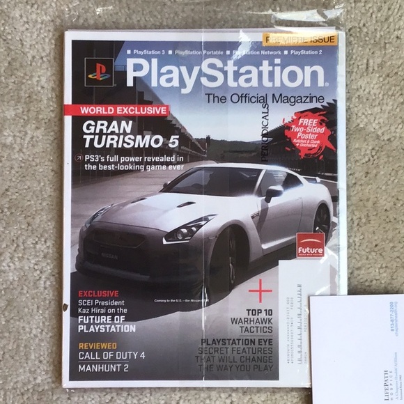 Sony | Other | Rare Sealed Playstation The Official Magazine Premier ...
